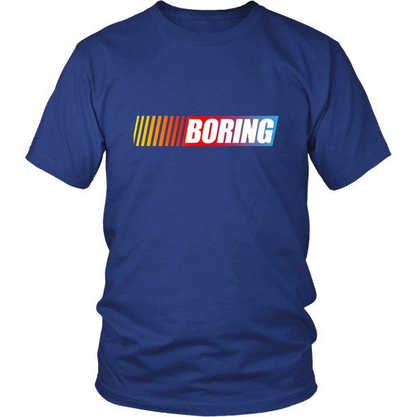 Boring Nascar Emblem - SmartASSessories